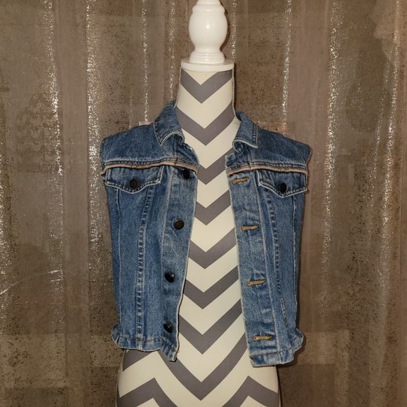 Cobra North America | Jackets & Coats | Vintage Jean Vest | Poshmark